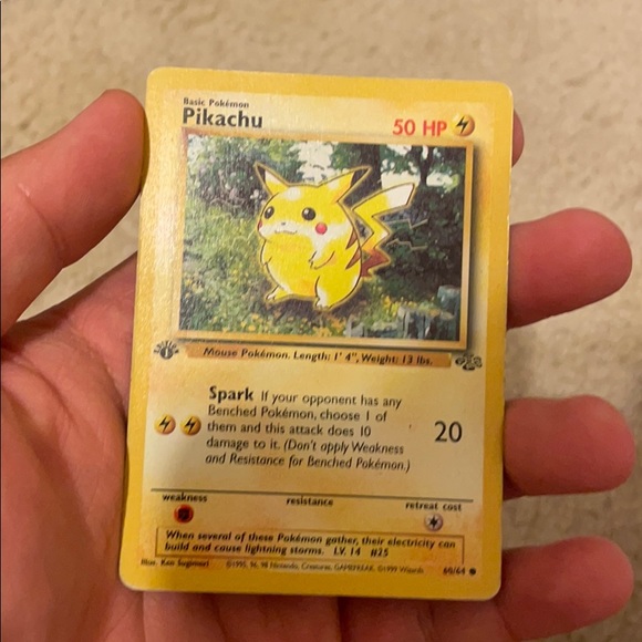Other | 1st Edition Pikachu Pokmon Card | Poshmark
